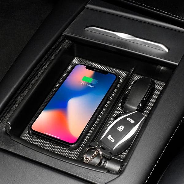 Tesla Model S Center Console Storage Shelf | TapTes – TAPTES -1000 ...