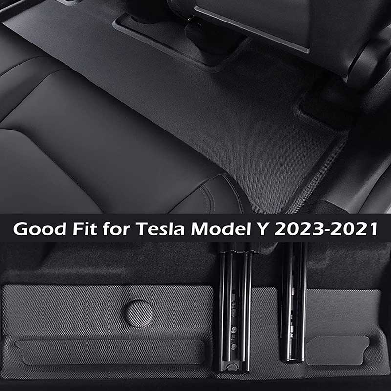 TAPTES New Update All Weather XPE Floor Mats for Tesla Model Y 7 Seate TAPTES 1000 Accessories for Tesla