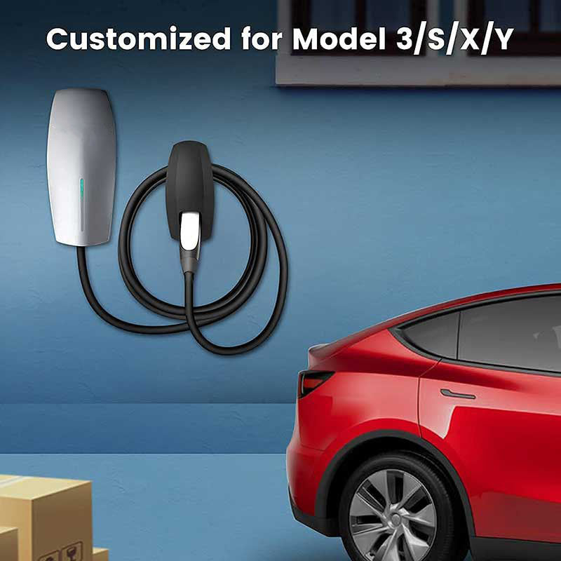 Tesla charger cable holder store