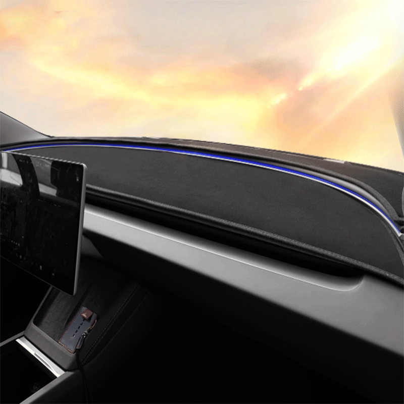 TAPTES® Dashboard Light-Proof Pad for Tesla Model 3 Highland 2024 2025 ...