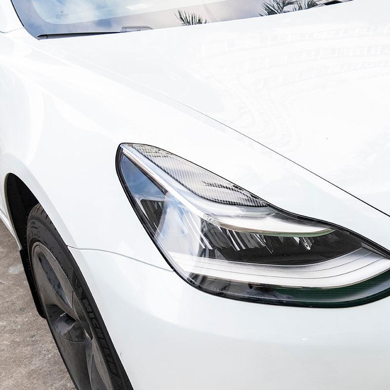 Tesla Model 3 Headlight Molded Trims – TAPTES -1000+ Tesla Accessories