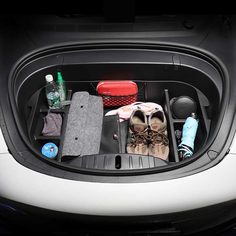 TAPTES® Front Trunk Storage Box for 2018 2019 2020 Tesla Model 3, Fron ...