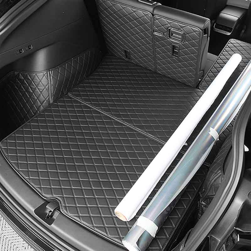 Cargo Mats Cargo Mats for Tesla Model Y Premium Rear Trunk Mats for Tesla Model Y 5 Seater TAPTES 1000 Accessories for Tesla