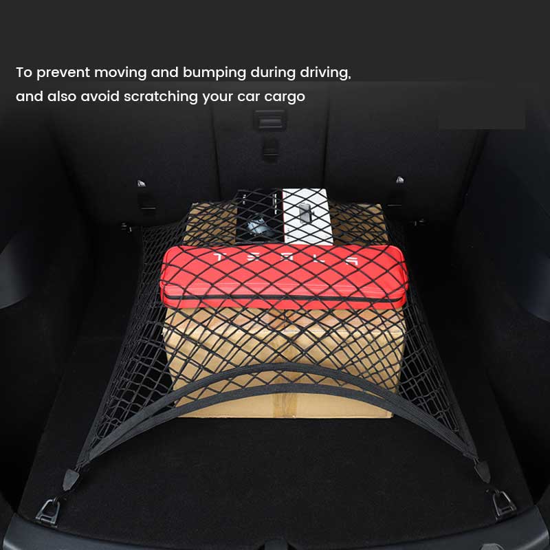 TAPTES Trunk Cargo Net for Model Y, Cargo Net for 5 Seater Tesla Model ...